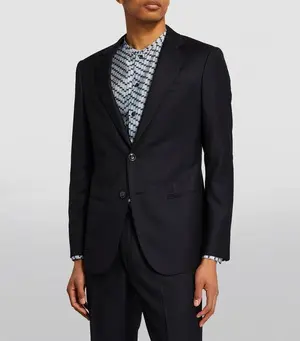 Giorgio Armani Wool-cashmere 2-piece Suit - Blue