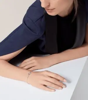 Cartier Gold And Diamond Love Chain Bracelet