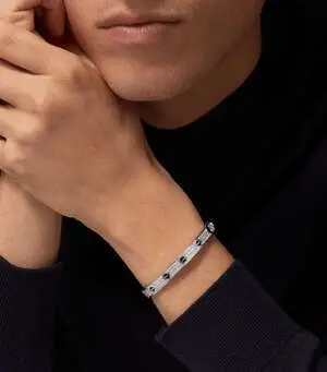 Cartier Love Ceramic Paved Diamond Bracelet