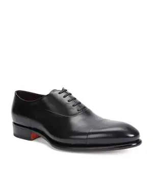 Santoni Carter Oxford Shoes - Black