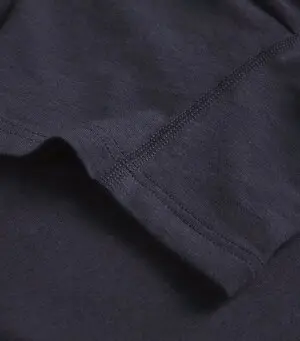 Falke Cotton-blend Daily Climate Control T-shirt - Navy