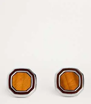 Tateossian Palladium-plated Pen And Cufflinks Set