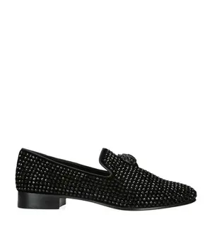 Kurt Geiger Embellished Eagle Head Loafers