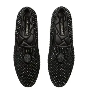 Kurt Geiger Embellished Eagle Head Loafers