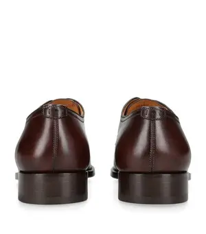 Magnanni Leather Stitch Flex Derby Shoes