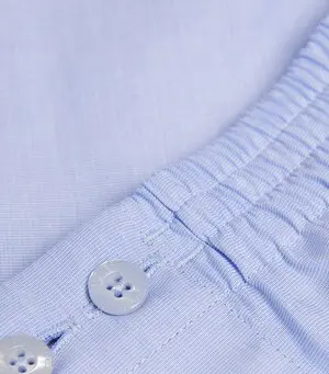 Zimmerli Cotton Woven Boxers - Blue