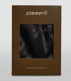 Zimmerli Silk Relaxed Boxers - Black