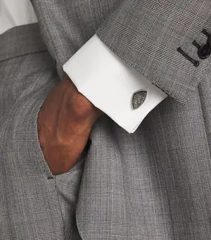 Tateossian Sterling And Drusy Cufflinks
