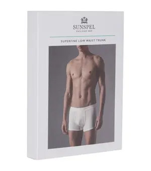 Sunspel Low-rise Trunks - Black