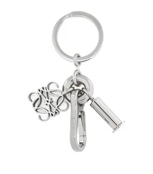 Loewe Anagram Keyring - Silver