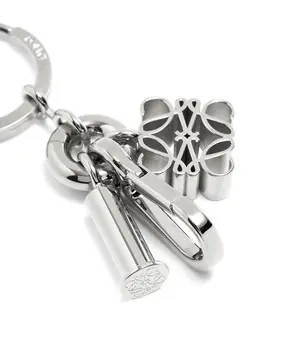 Loewe Anagram Keyring - Silver