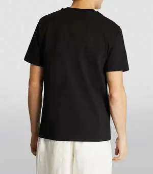 Jacquemus Grosgrain Logo T-shirt - Black