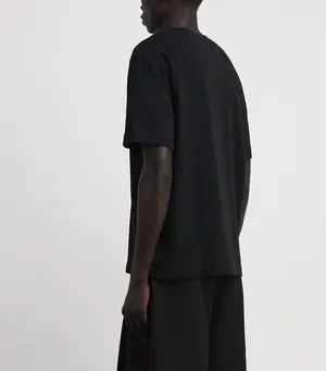 Jacquemus Grosgrain Logo T-shirt - Black