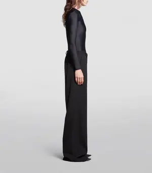 Balenciaga Wool Tailored Trousers