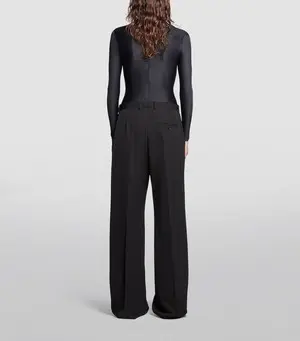 Balenciaga Wool Tailored Trousers