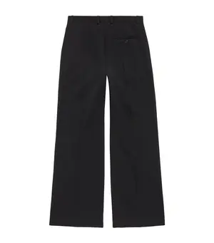Balenciaga Wool Tailored Trousers