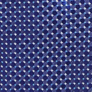 Eton Silk Geometric Neck Tie - Navy