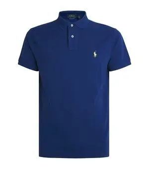Polo Ralph Lauren Cotton Slim-fit Polo Shirt Navy