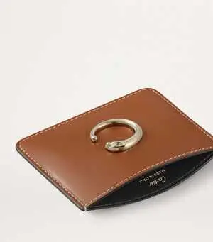 Cartier Leather Panthère De Card Holder