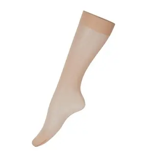 Wolford Pure Energy 30 Leg Vitalizer Knee-highs - Nude