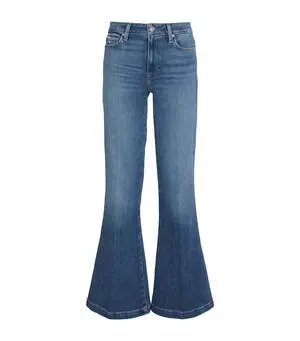 Paige Genevieve Flared Jeans - Blue