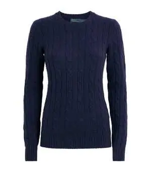 Polo Ralph Lauren Cashmere Julianna Sweater - Navy