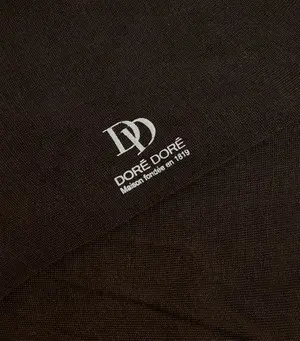 DORE DORE Cotton Crew Socks - Brown