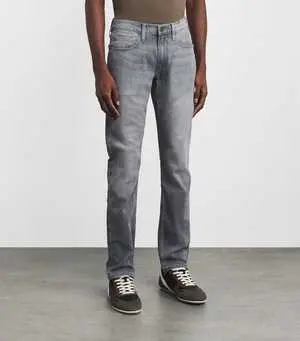 Paige Slim-fit Lennox Jeans - Grey