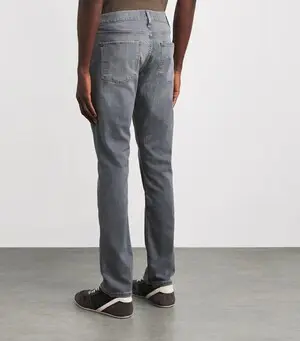 Paige Slim-fit Lennox Jeans - Grey