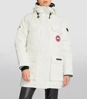 Canada Goose Down-filled Expedition Parka - White