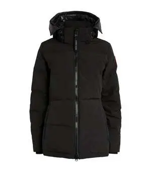 Canada Goose Down-filled Chelsea Parka Coat - Black