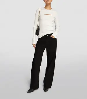 Rag & Bone Mid-rise Wide-leg Jeans