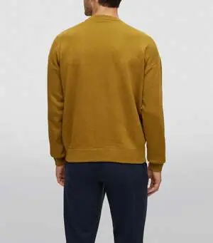 BOSS Cotton Crew Neck Sweater