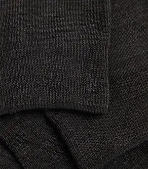 Falke Wool-lyocell Climawool Crew Socks - Grey