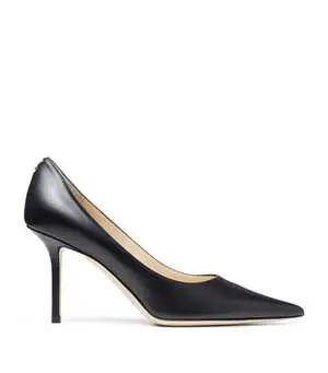 JIMMY CHOO Love 85 Suede Pumps - Black