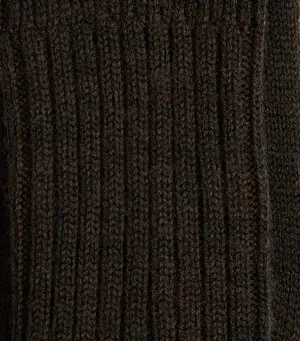 Falke Ribbed Wool Blend Striggings Socks