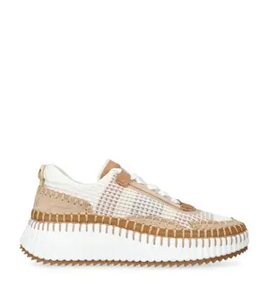Chloé Nama Runner Sneakers - Brown