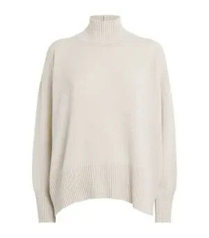 Eskandar Eskandar Cashmere Rollneck Sweater Grey