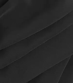 Eskandar Silk Wide-leg Trousers - Black