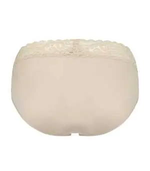 Hanro Moments Midi Brief - Nude