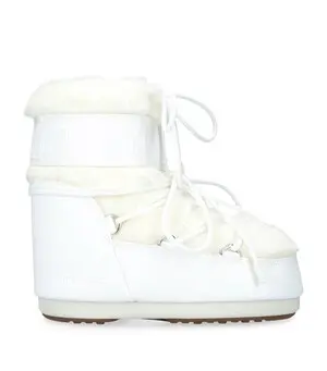 Moon Boot Icon Low Ankle Boots - White