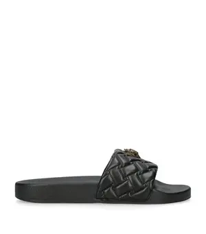 Kurt Geiger Meena Eagle Slides - Black