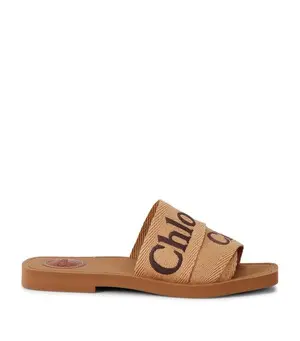 Chloé Chloé Woody Mules Beige
