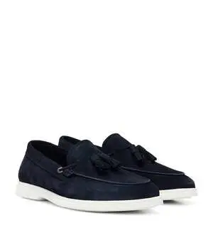 BOSS Suede Tassel Loafers