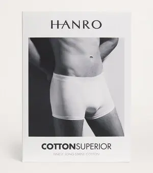 Hanro Cotton Superior Trunks - White