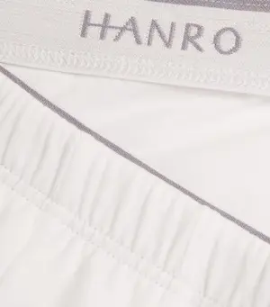 Hanro Cotton Superior Trunks - White
