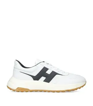Hogan Leather Hyperlight Sneakers - White