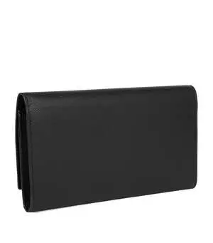 Smythson Leather Marshall Travel Wallet