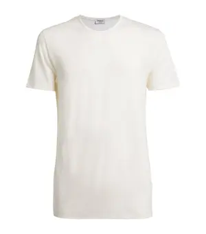 Zimmerli Wool And Silk Short Sleeve Top