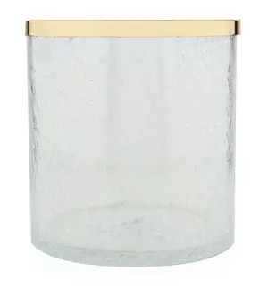ZODIAC Cracked Crystal Bin - Gold